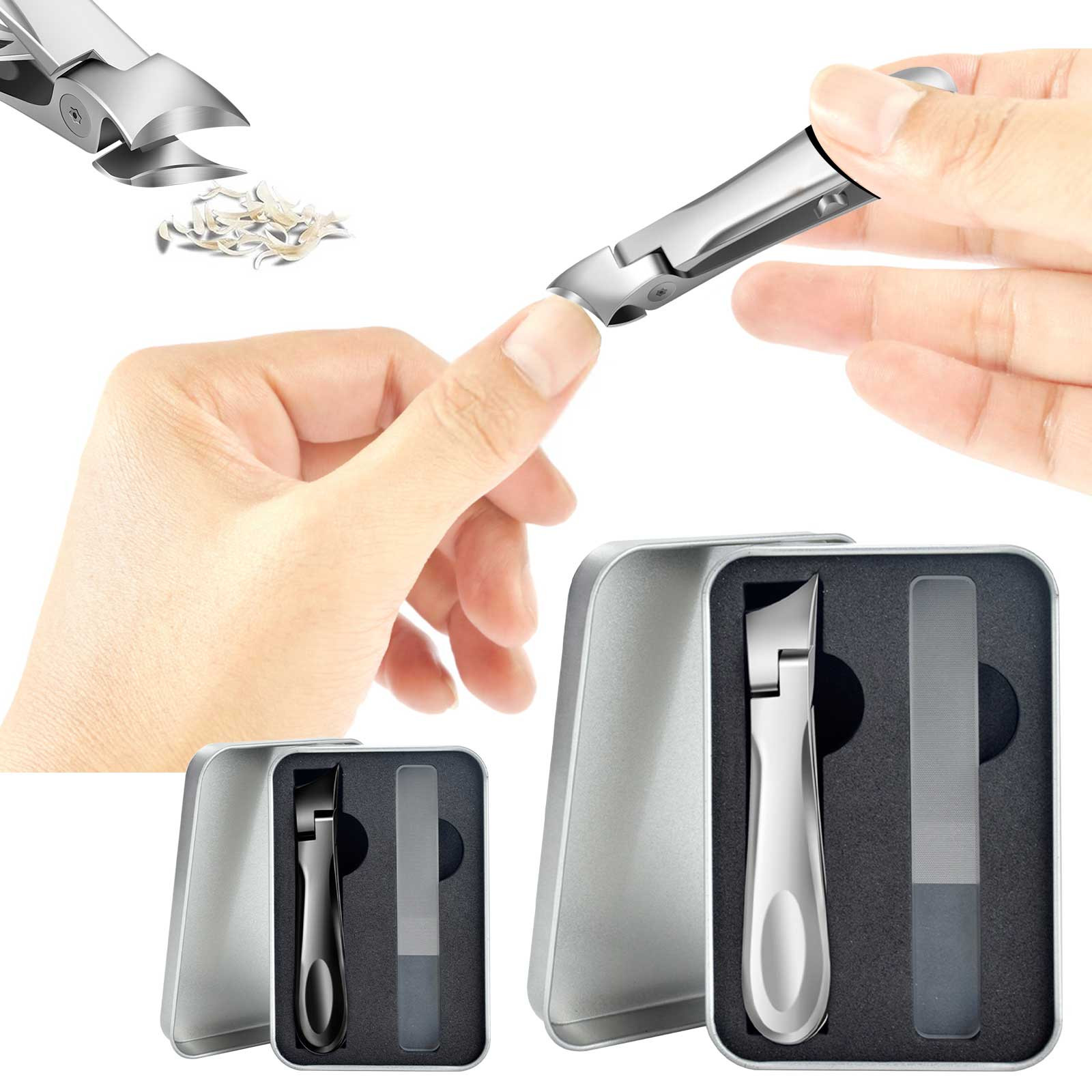 Wide Jaw Opening Large Angled Nail Clipper Stainless Steel Nail Pliers ...