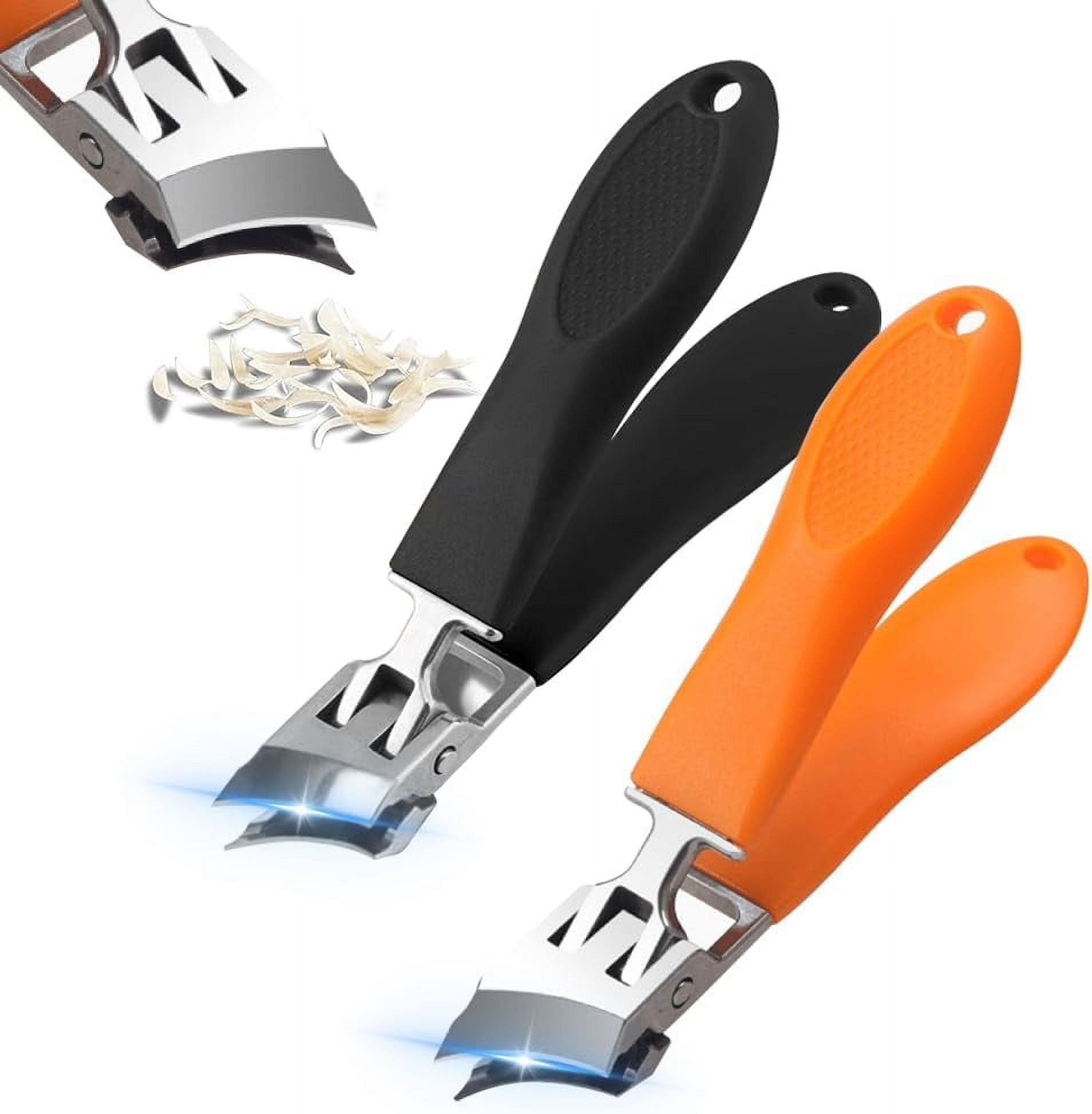 Wide Jaw Opening Toenail Clippers for Thick Nails – Heavy Duty ...