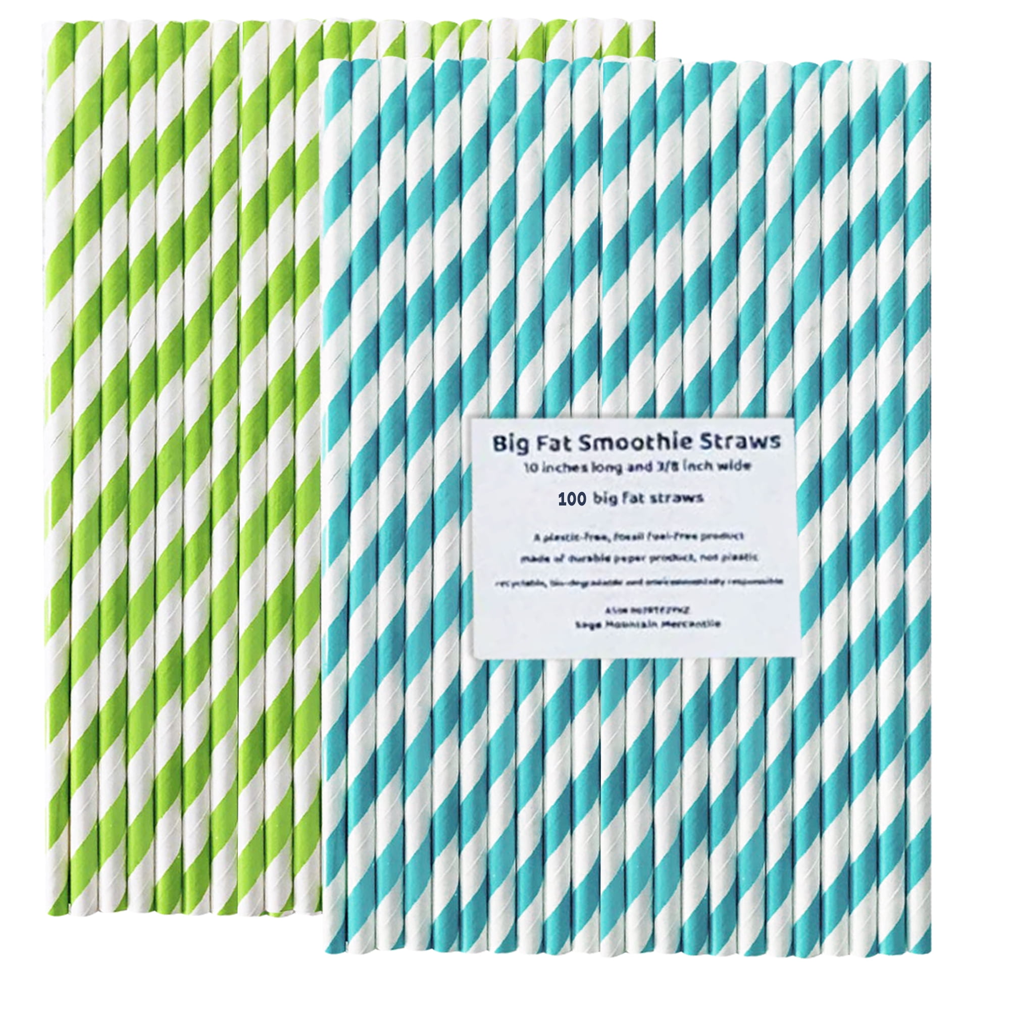 Wide Jumbo and Extra Long Biodegradable Eco-Friendly Paper Drinking ...