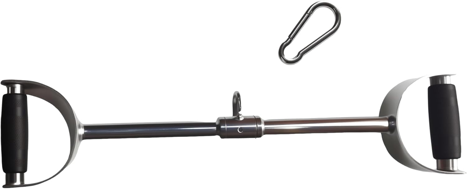 Wide Lat Pull Down Bar, Press Down Bar, Machine Attachment Multi Gym ...