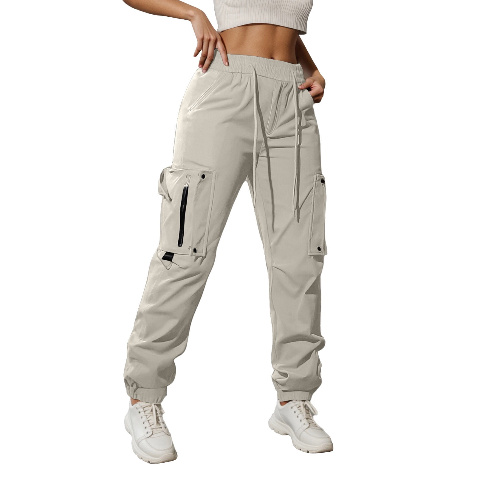 Wide Leg Cargo Pants Women's Cargo Pants Loose Fit Joggers Workout ...