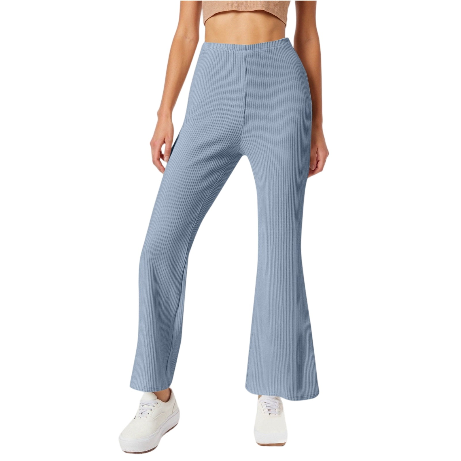 Wide Leg Yoga Pants for Women Bootcut Yoga Lounge Pants Plus Size Wide ...