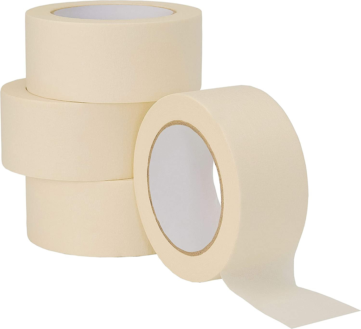 Wide Masking Tape 2 inches, White Masking Tape Bulk Multi Pack, General ...