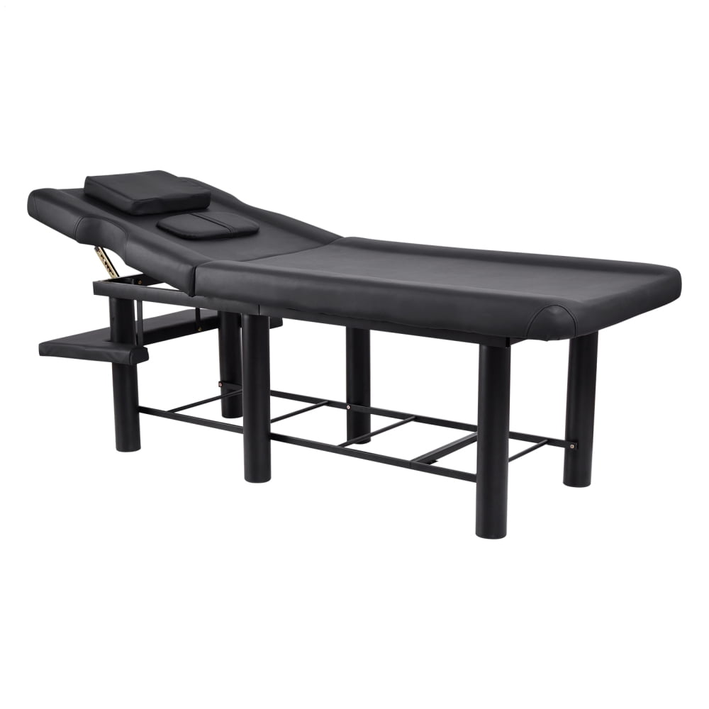 Wide Metal Frame Spa Facial Bed 27.5'' W × 73'' L, Adjustable Exercise ...