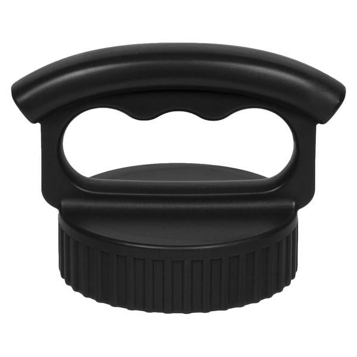 Wide Mouth 3 Finger Cap - Black - Walmart.com