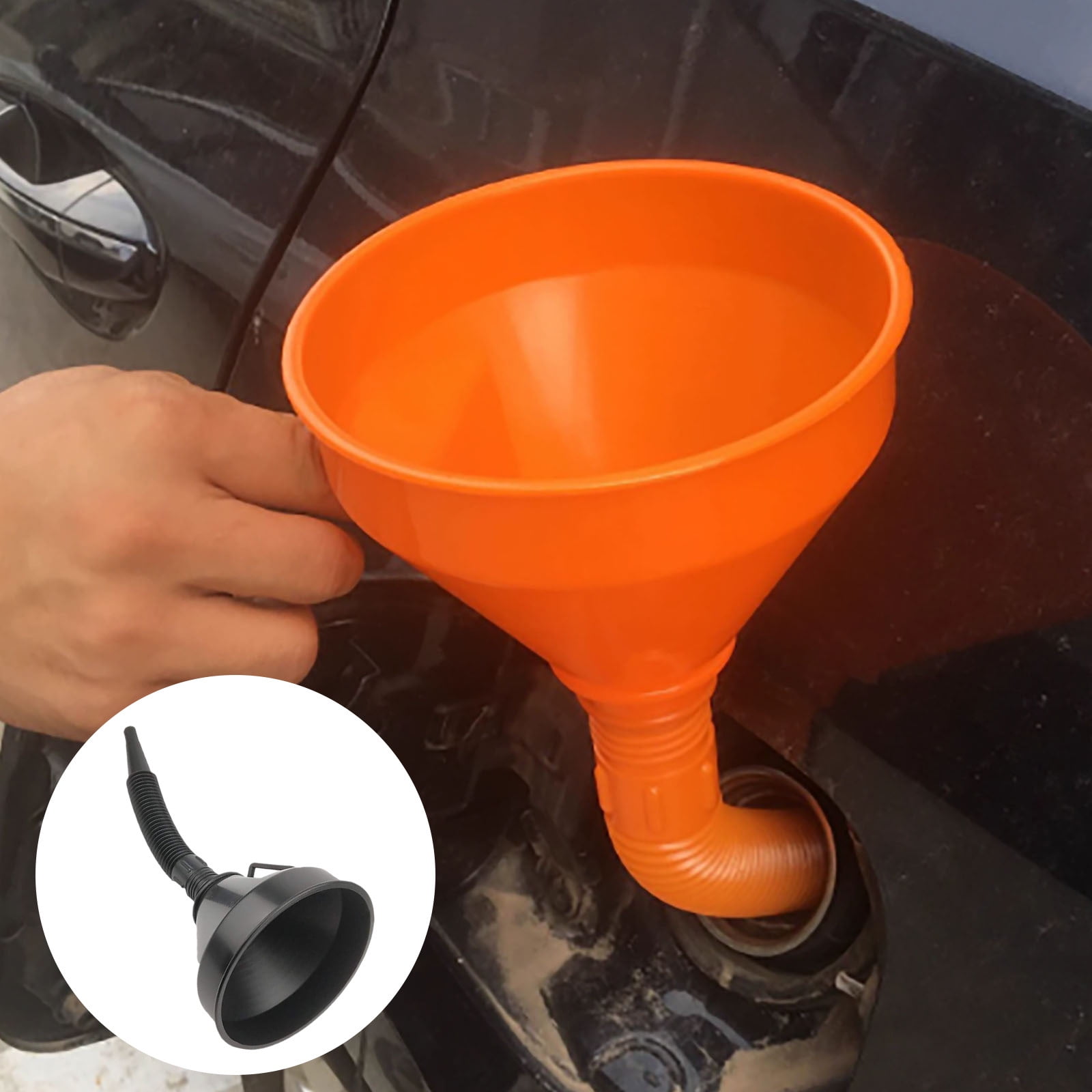 Wide Mouth Automotive Funnel With Filter Screen Lightweight ...
