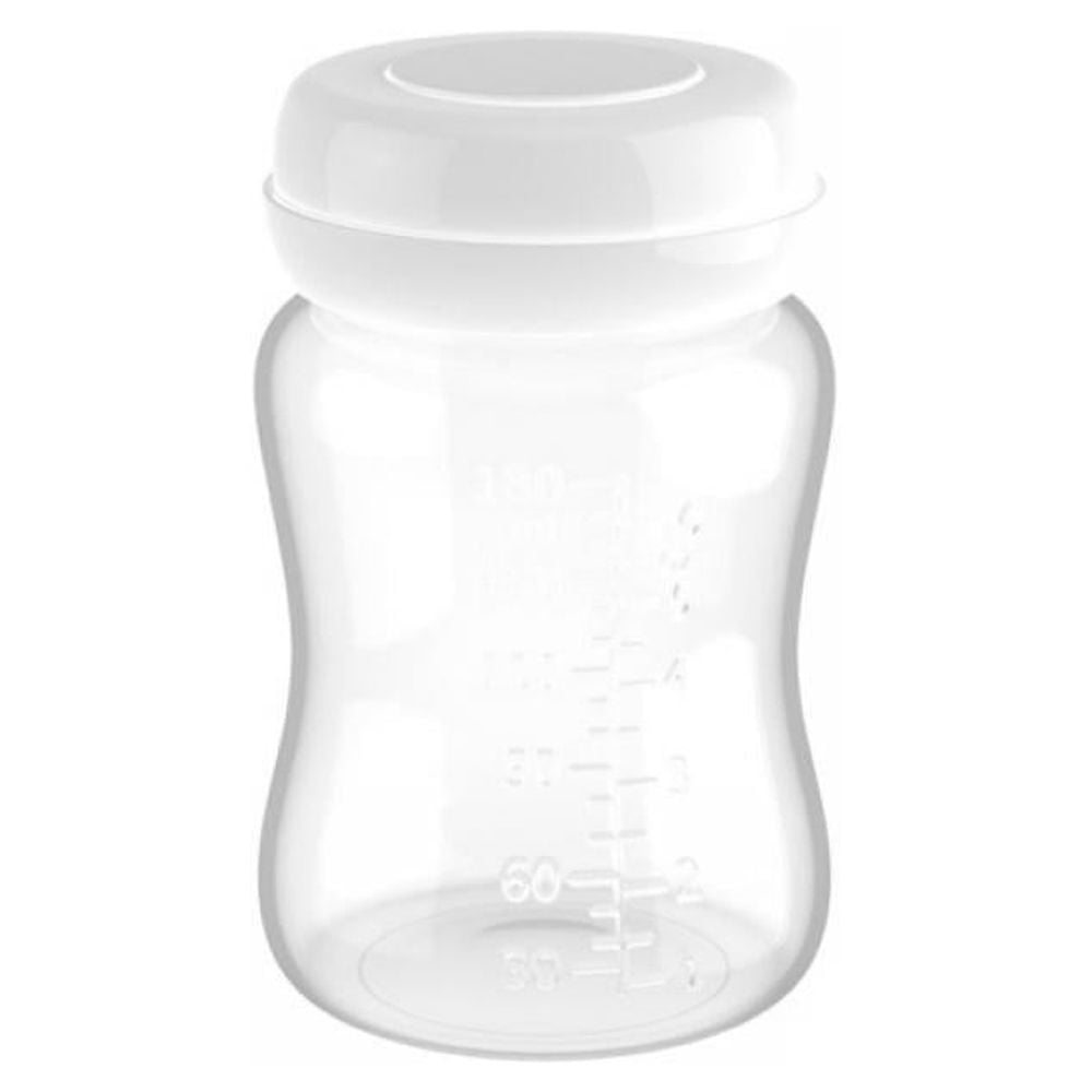 Wide Mouth Breast Milk Storage Containers with Lids 6.35oz - Freezer ...