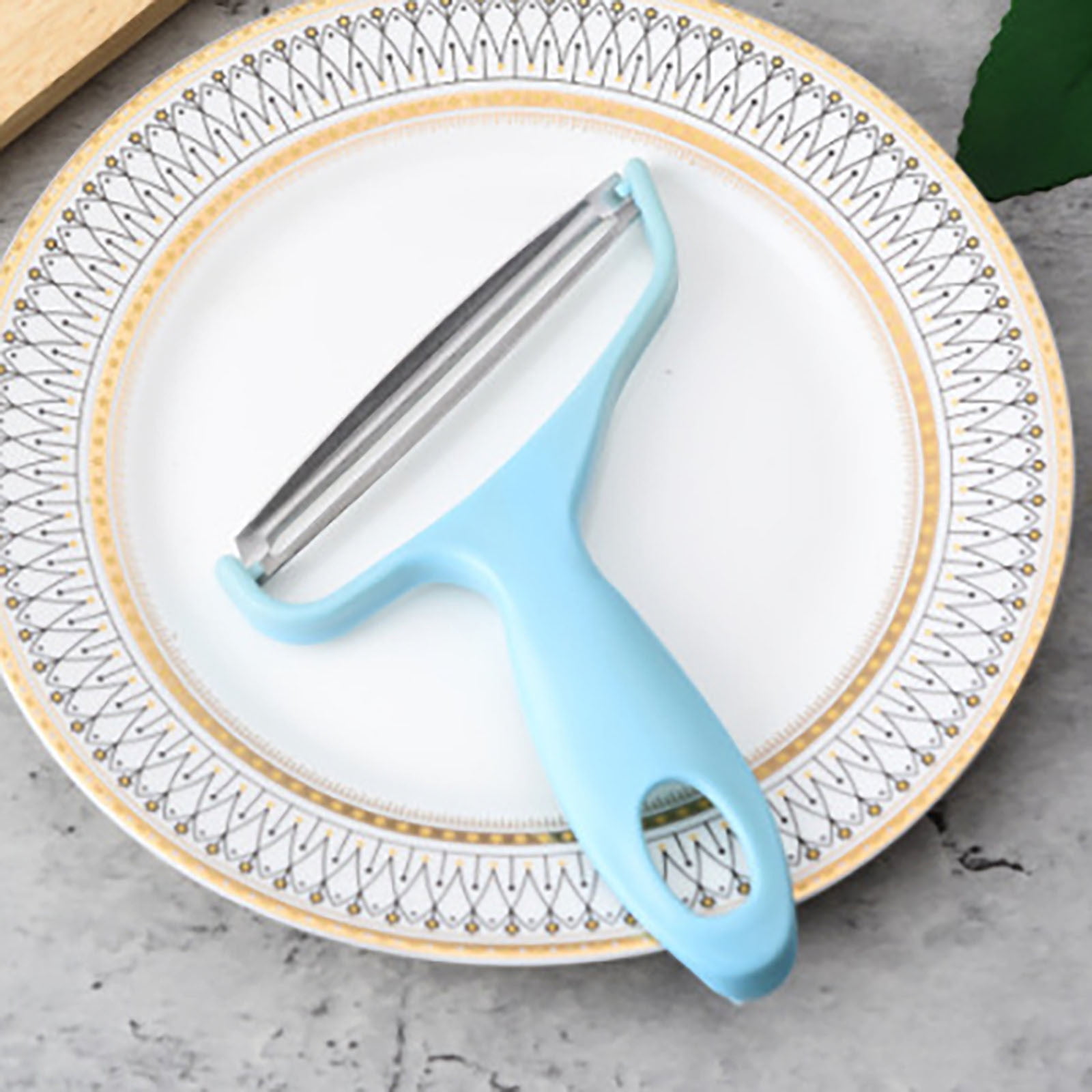 Wide-Mouth Cabbage Shredder & Peeler, Lettuce and Garden Veg Slicer for ...