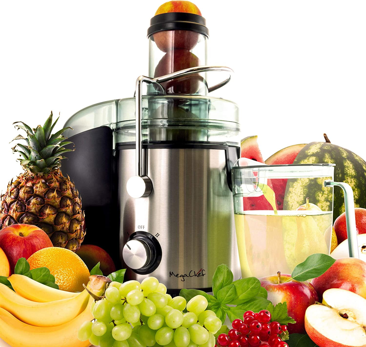Wide Mouth Extractor Juice Machine with Dual Speed Centrifugal ...