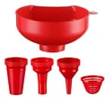Wide Mouth Funnels for Kitchen Use, Versatile Food Grade Funnels for ...