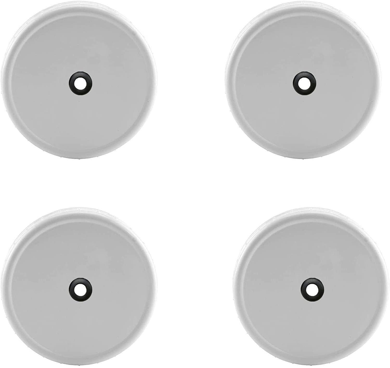 Fermentaholics Wide Mouth Mason Jar Fermenting Lids, 4 Pack, Compatible ...