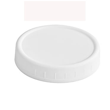 Mainstays Pack of 8 BPA-Free Plastic Regular Mouth Canning Jar Lids ...