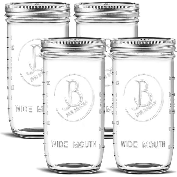 Pint Jars with Lids