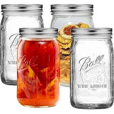 64 Oz Mason Jars