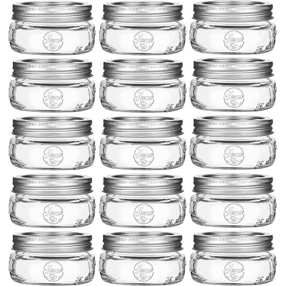 8 Oz Glass Jars
