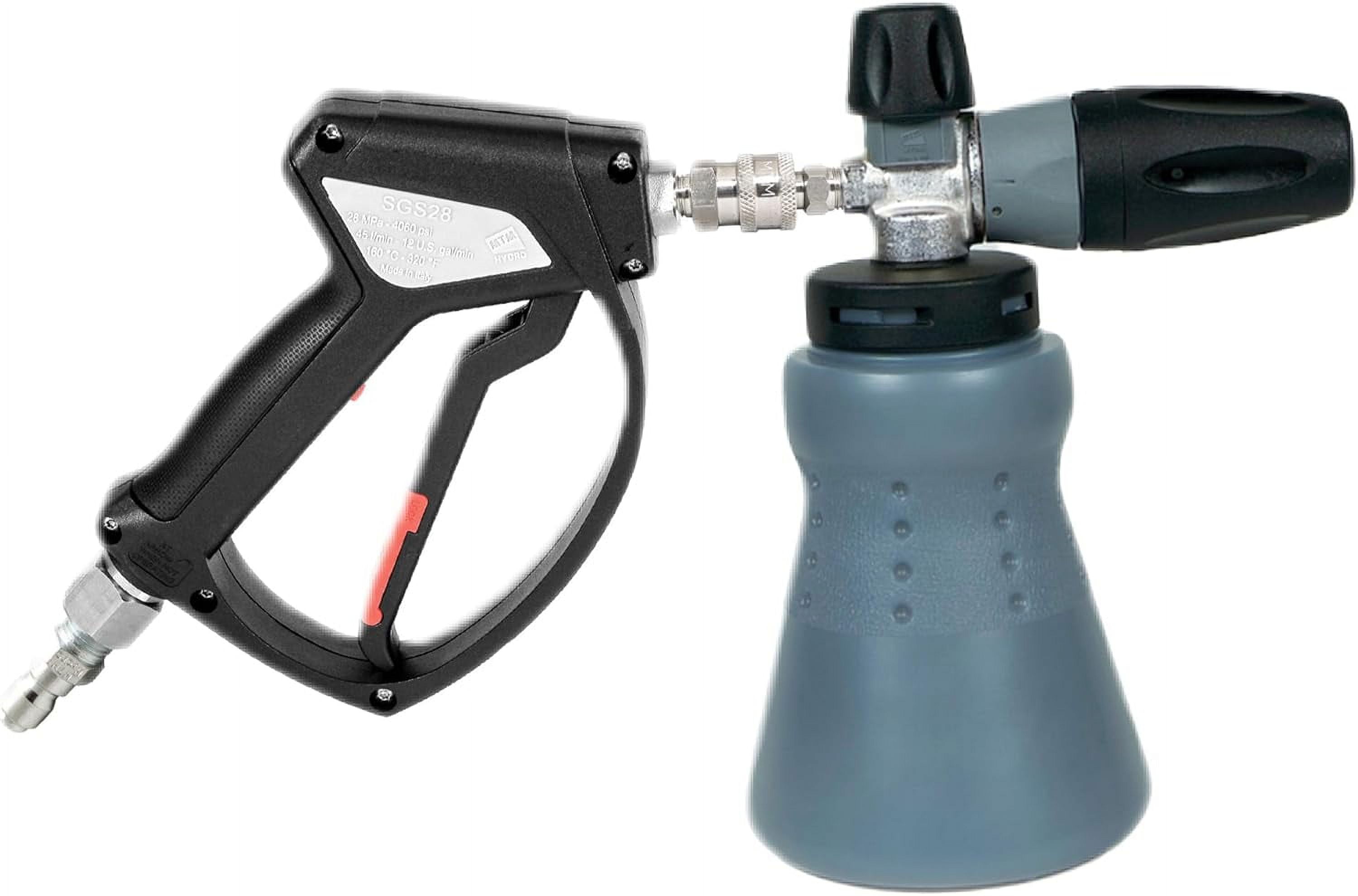 Wide Mouth PF22 Foam Cannon SGS28 Trigger Gun Kit for Pressure Washer ...