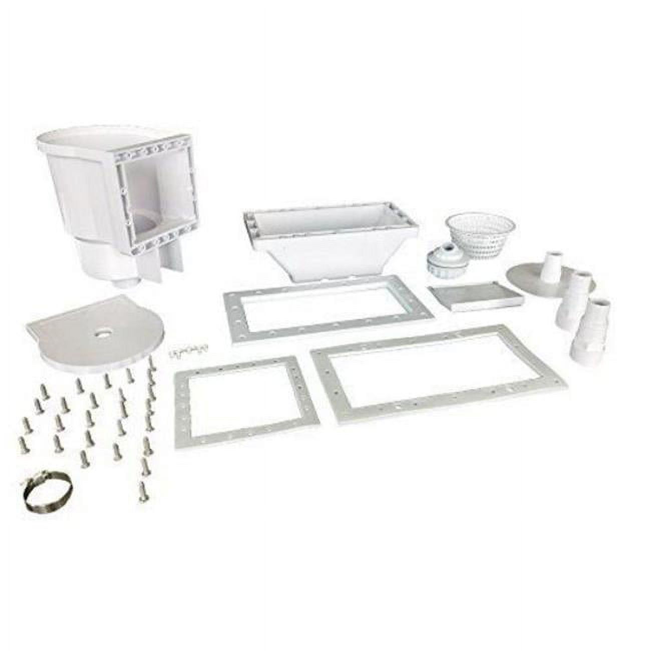 Wide-Mouth Thru-the-Wall Skimmer, White - Walmart.com