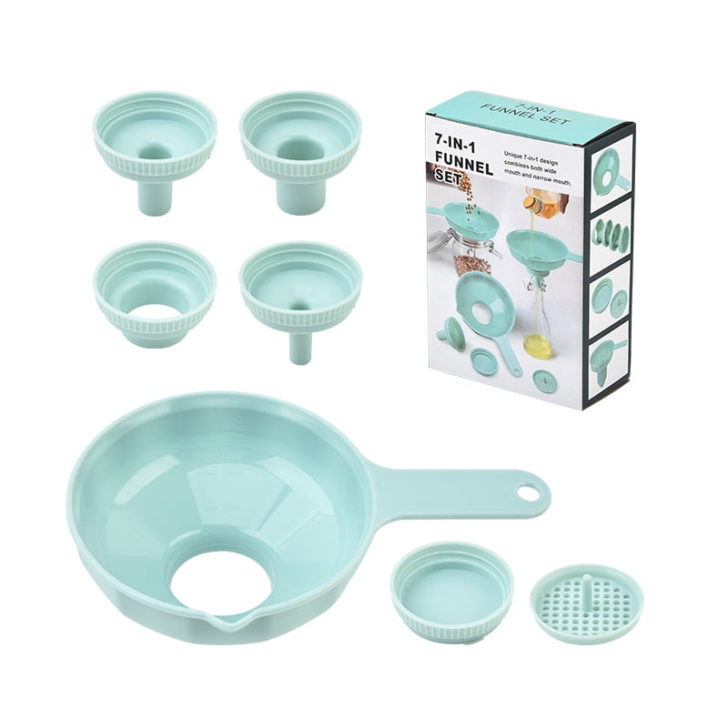 Wide Mouth Versatile Funnel, Canning Funnels for Kitchen Use, Food ...