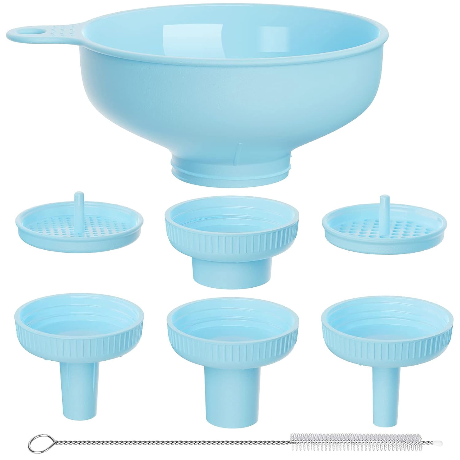 Wide Mouth Versatile Funnel, Canning Funnels for Kitchen Use, Food ...