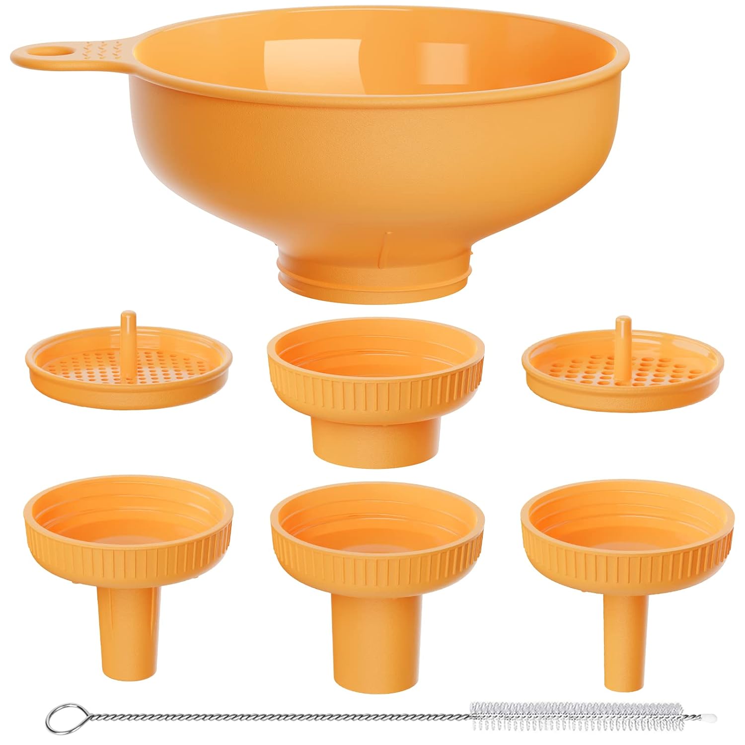 Wide Mouth Versatile Funnel, Canning Funnels for Kitchen Use, Food ...