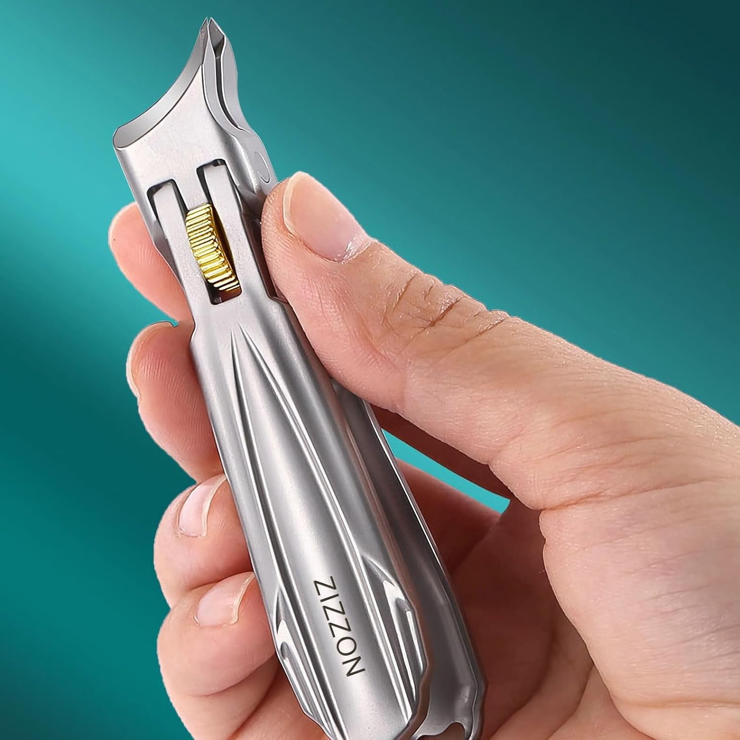 Wide Opening Jaw Angled Toe Nail Clippers for Thick or Ingrown Toenails ...