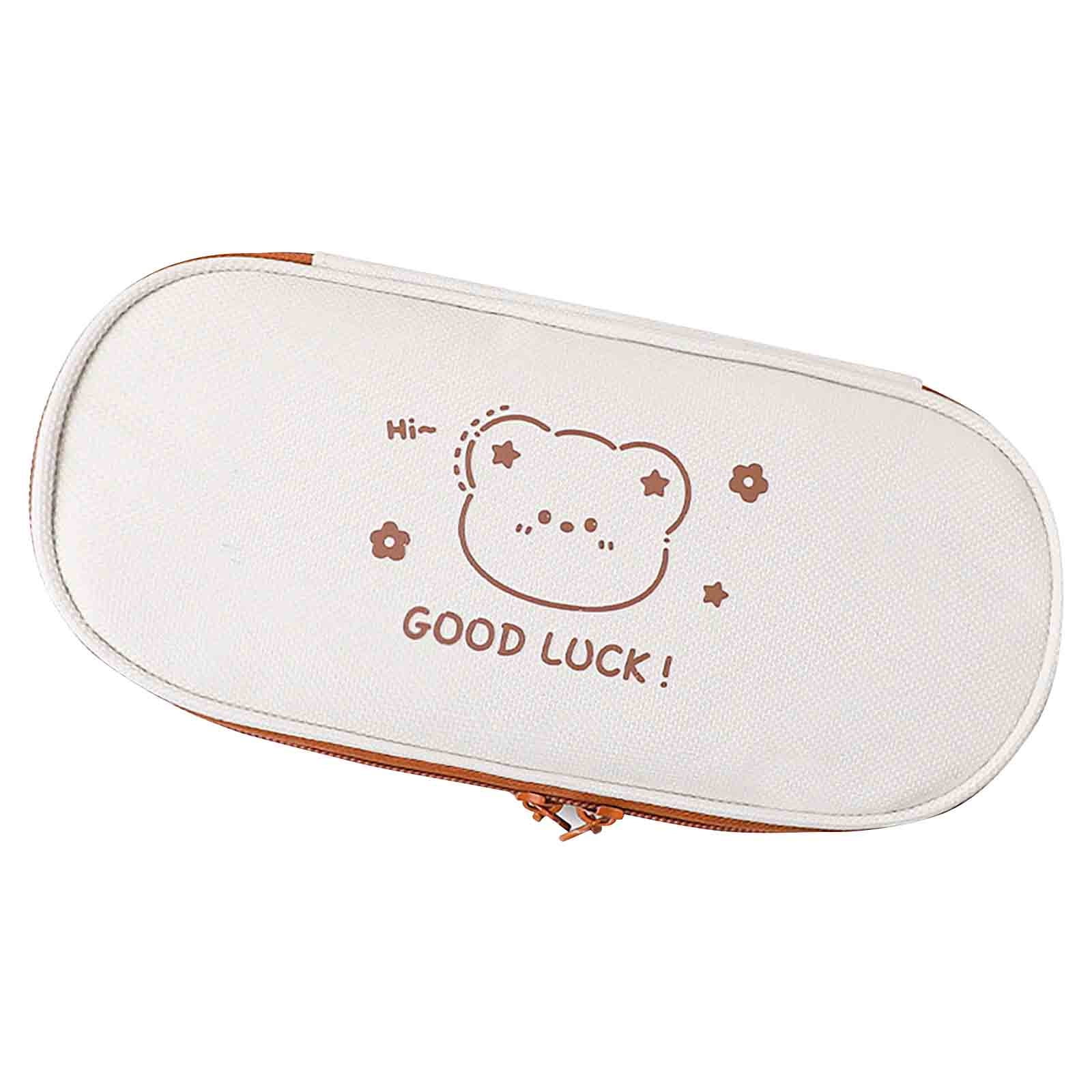 Wide-Opening Pencil Pen Case, Lightweight & Spacious Pencil Bag Pouch ...