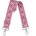 Wide Purse Strap Adjustable Replacement Crossbody Bag Strap Silver ...