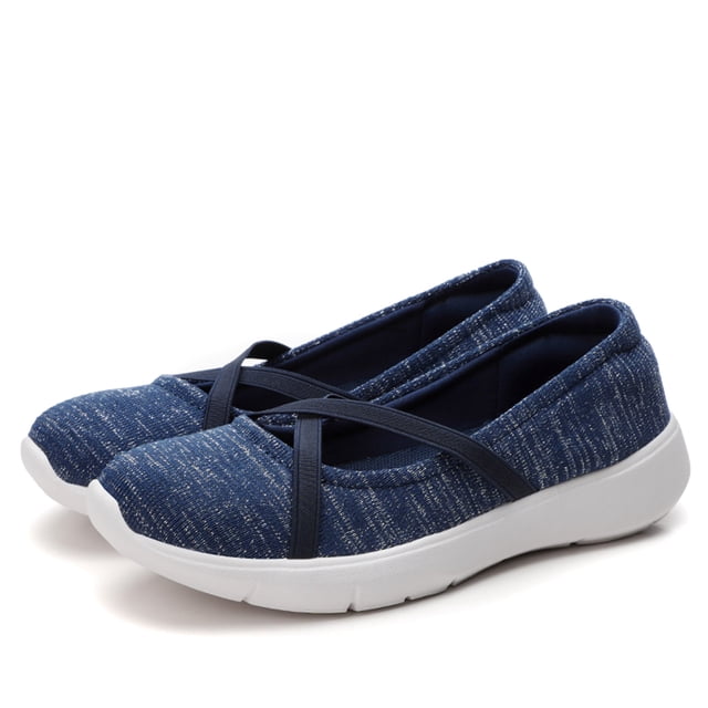 Wide Shoes for Women Edema Arthritis Shoes Walking Mary Jane Sneakers ...