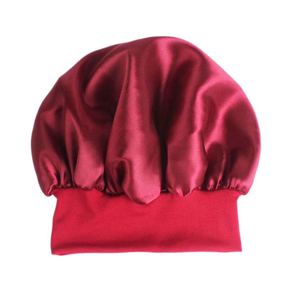 Wide Side Elastic Satin Sleeping Hair Loss Caps Chemotherapy Hats ...