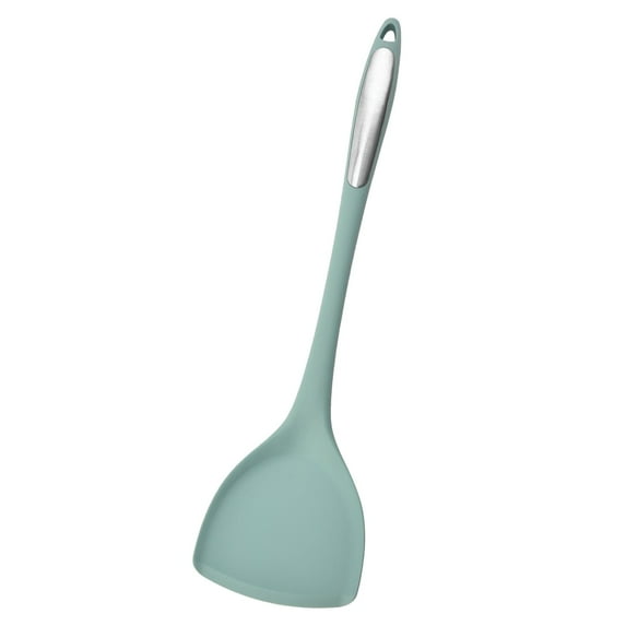 Wide Silicone Cooking Utensils with Flexible Edge & Sturdy Core ...