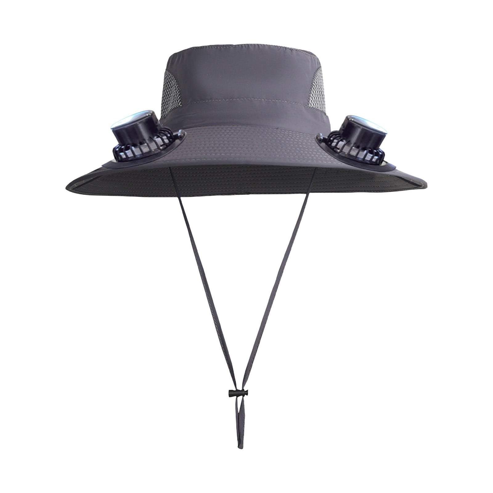 Wide Solar Fan Outdoor Fishing Hat Mens Sun Hat With Solar Fan Fishing ...