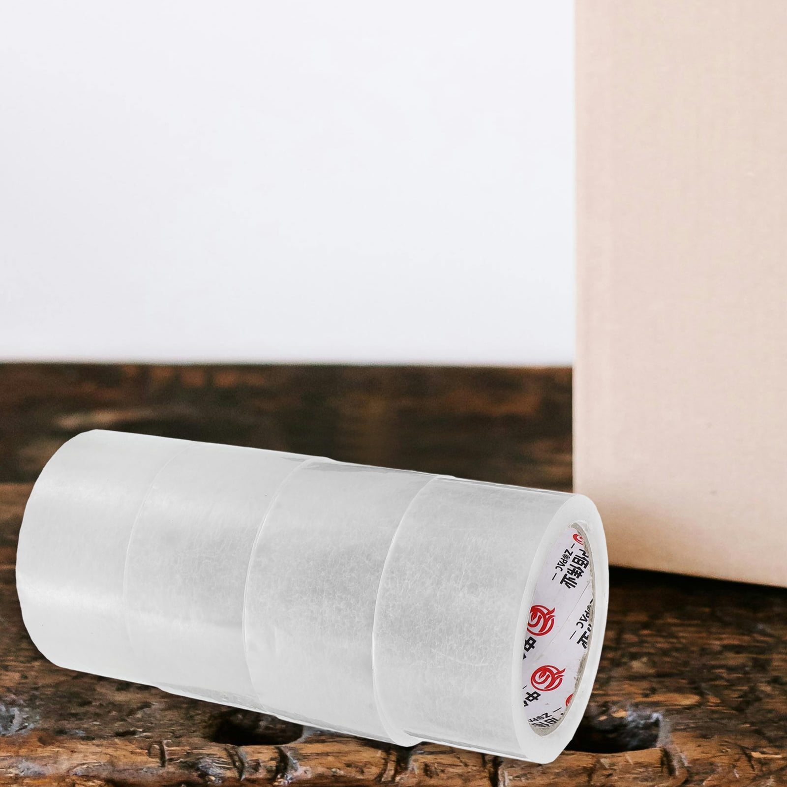 Pawsdot Packing Tape Transparent 4 Rolls 2 Inch Width 180 Feet Length ...