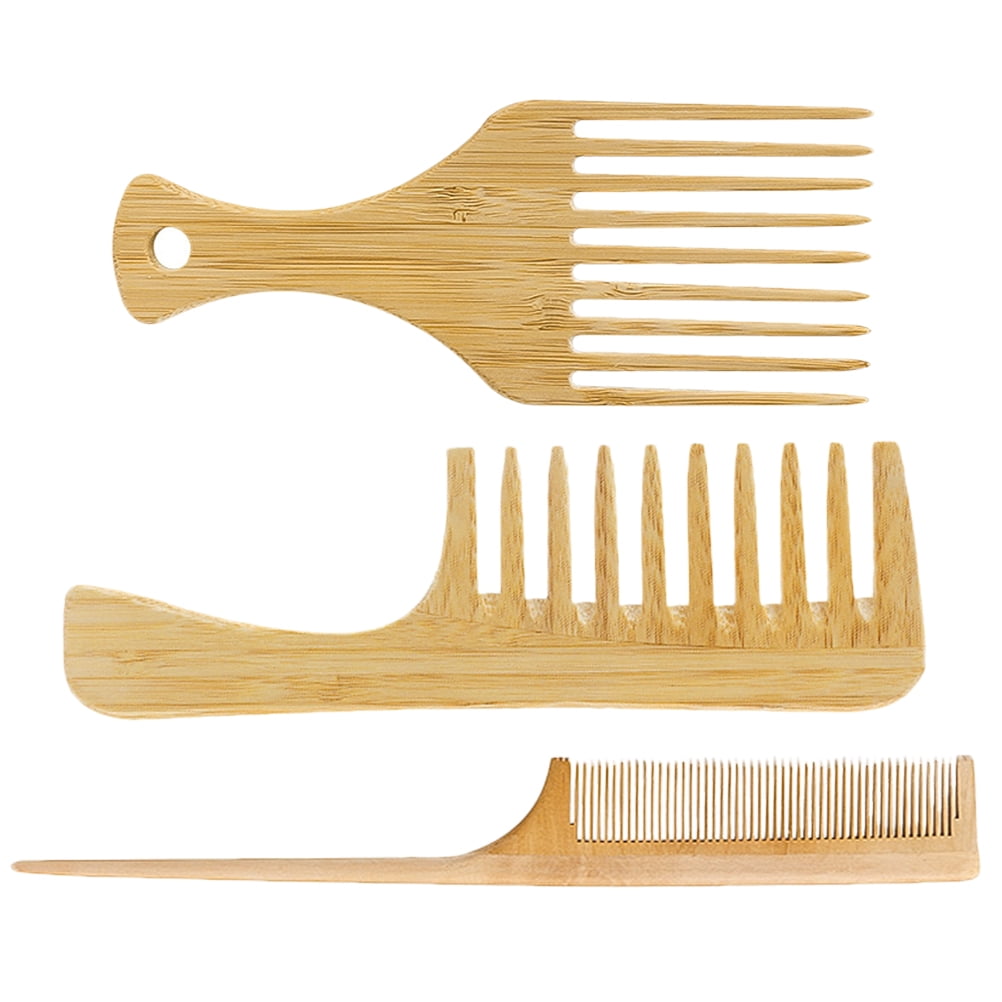 Wide Tooth Comb Combs for Men Hair Style Tools Hair Picks for Curly ...