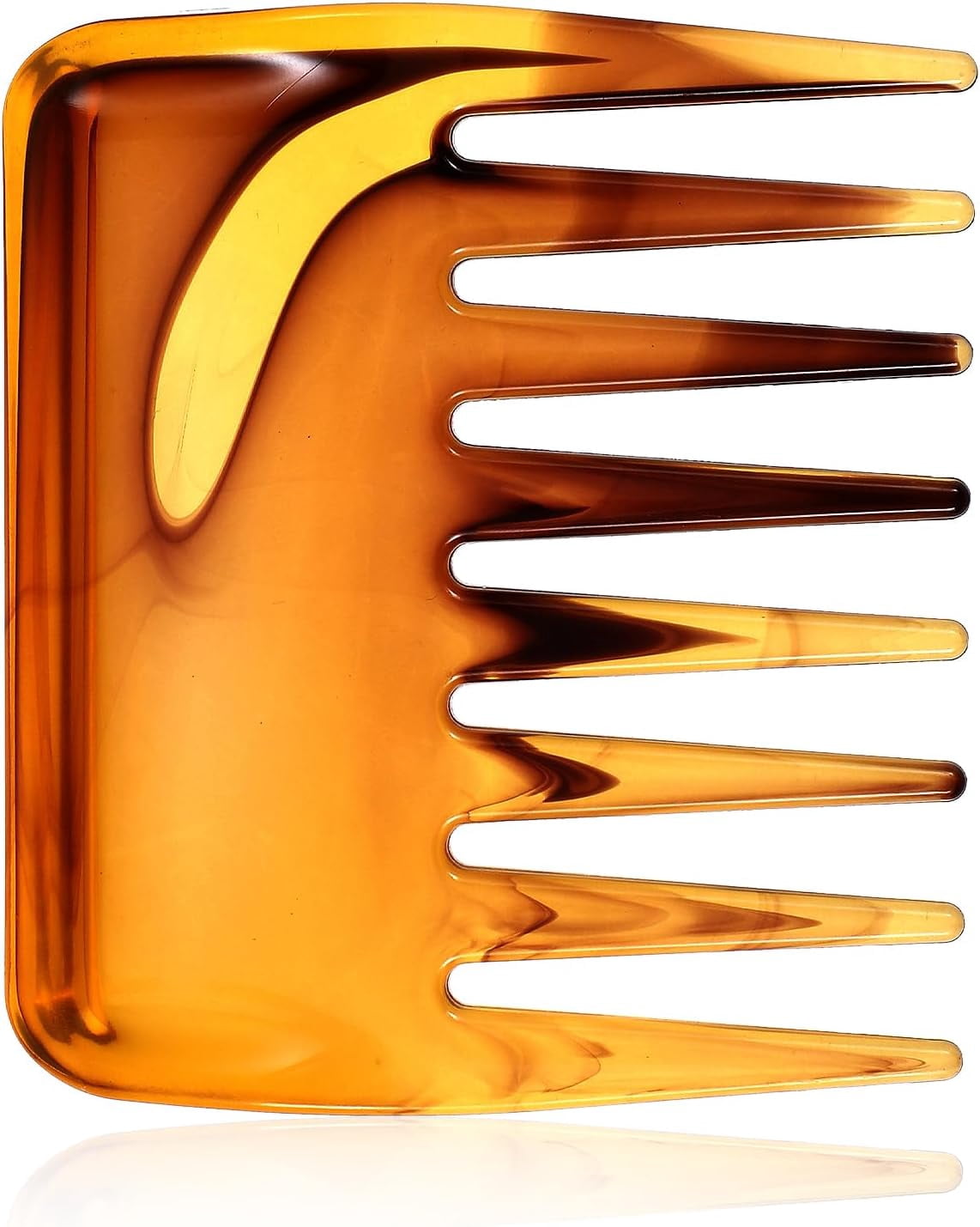 Wide Tooth Comb for Curls, Mini Curl Comb Pocket Hair Comb Travel Comb ...