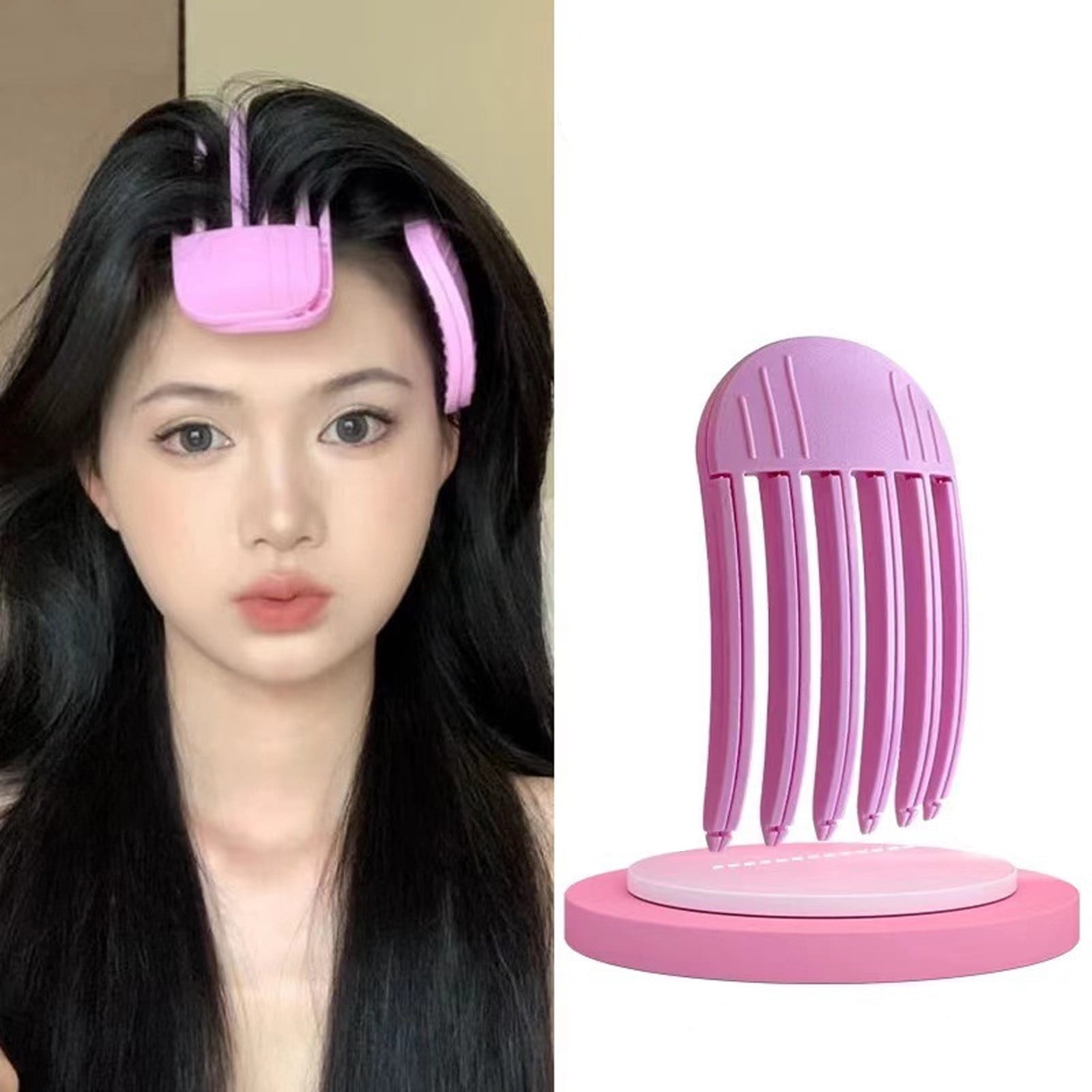 Wide Tooth Comb Wind Shaping Hair Pick 3 Tooth/6 Tooth Hair Volume Clip ...