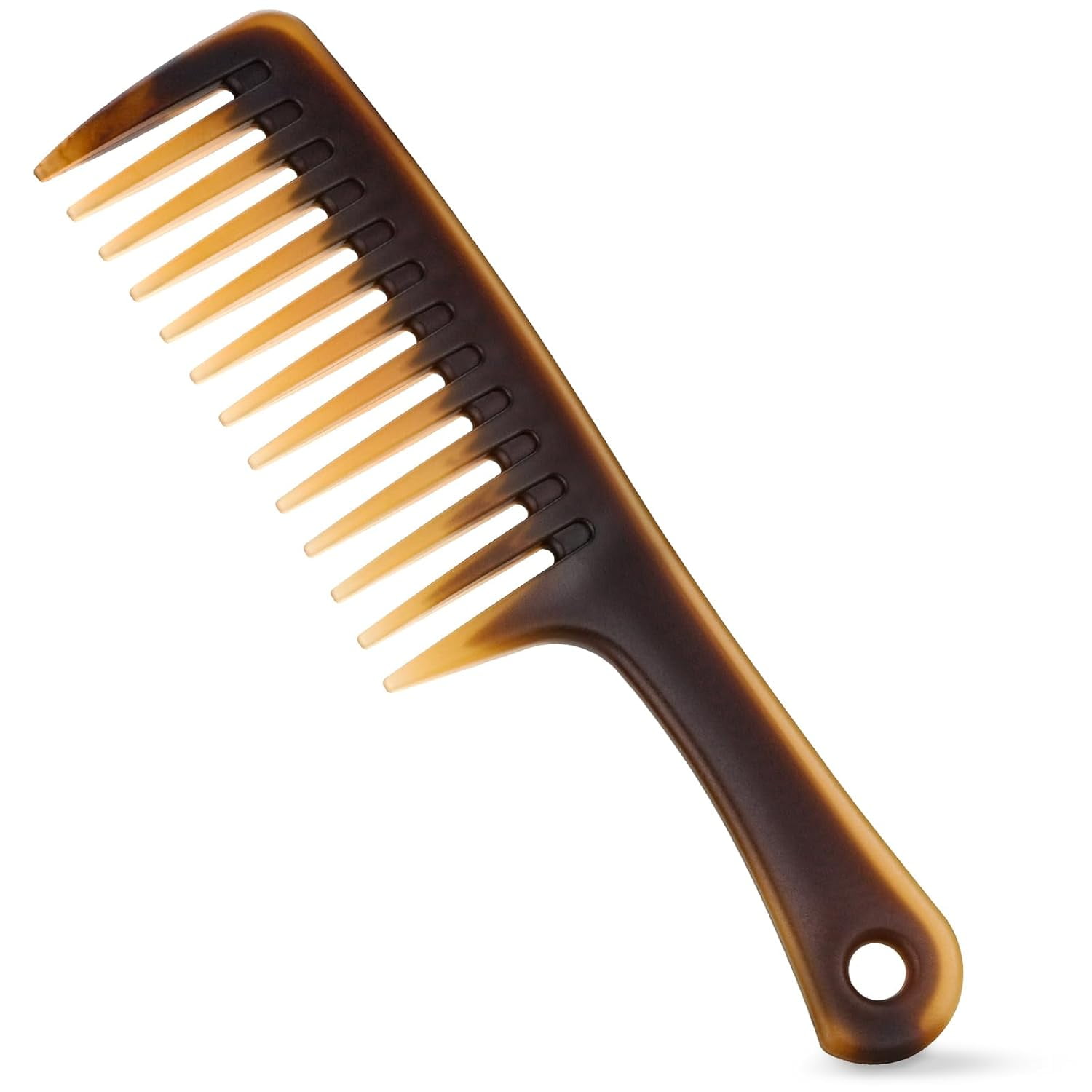 Wide Tooth Combs For Women, Large Handle Detangler Smooth Hair Combs ...