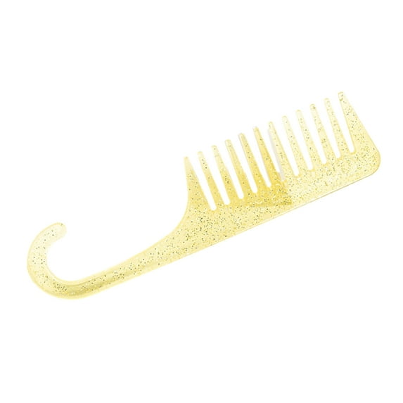 Wide Tooth Hair Detangling Comb with Hook Large Shower Combs for Wet Curly Hair - Walmart.com