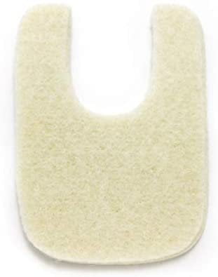 Wide U Shaped Felt Callus Horseshoe Pads - Adhesive Foot Pads That ...