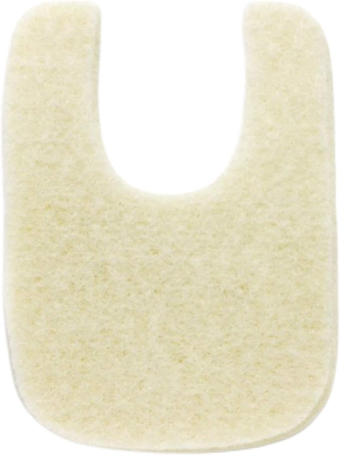 Wide U Shaped Felt Callus Horseshoe Pads - Adhesive Foot Pads That ...