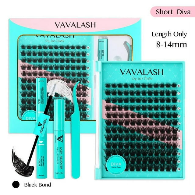 Wide Ultra-thin Invisible Lash Band, Natural Individual Cluster Lash ...