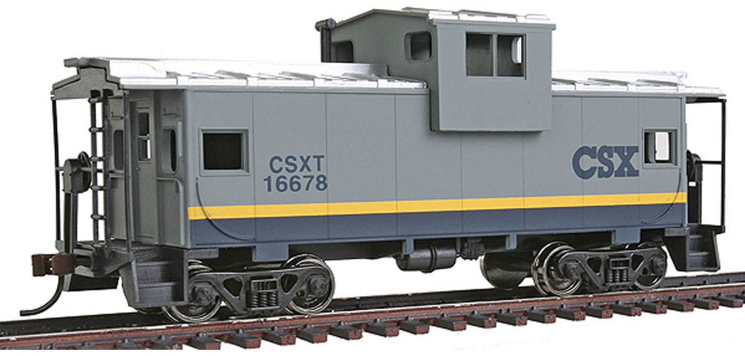Walthers Trainline HO Scale Wide-Vision Caboose - Ready to Run, CSX ...