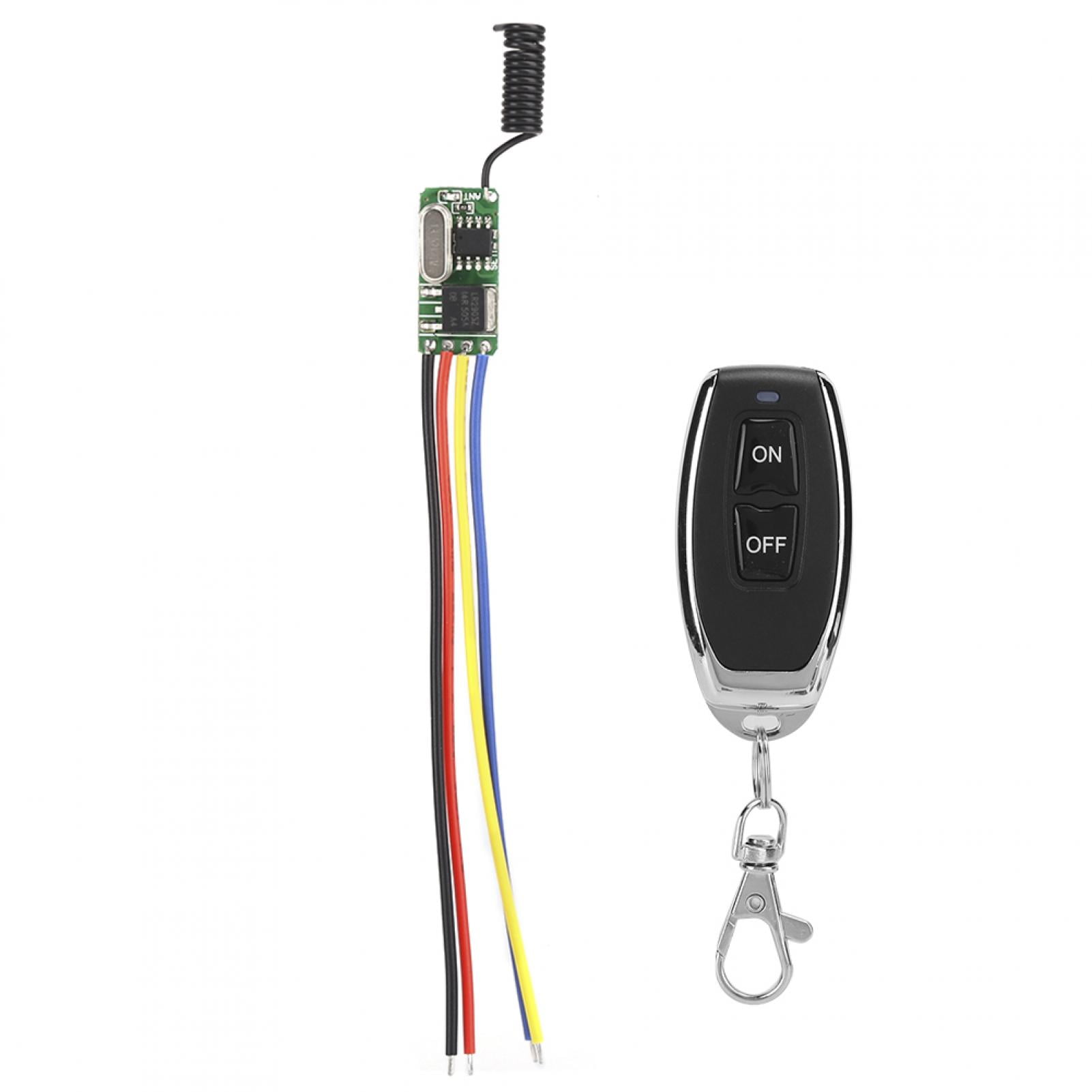 Wide Voltage Range 3.7-12V Micro Wireless Remote Control Switch Module ...