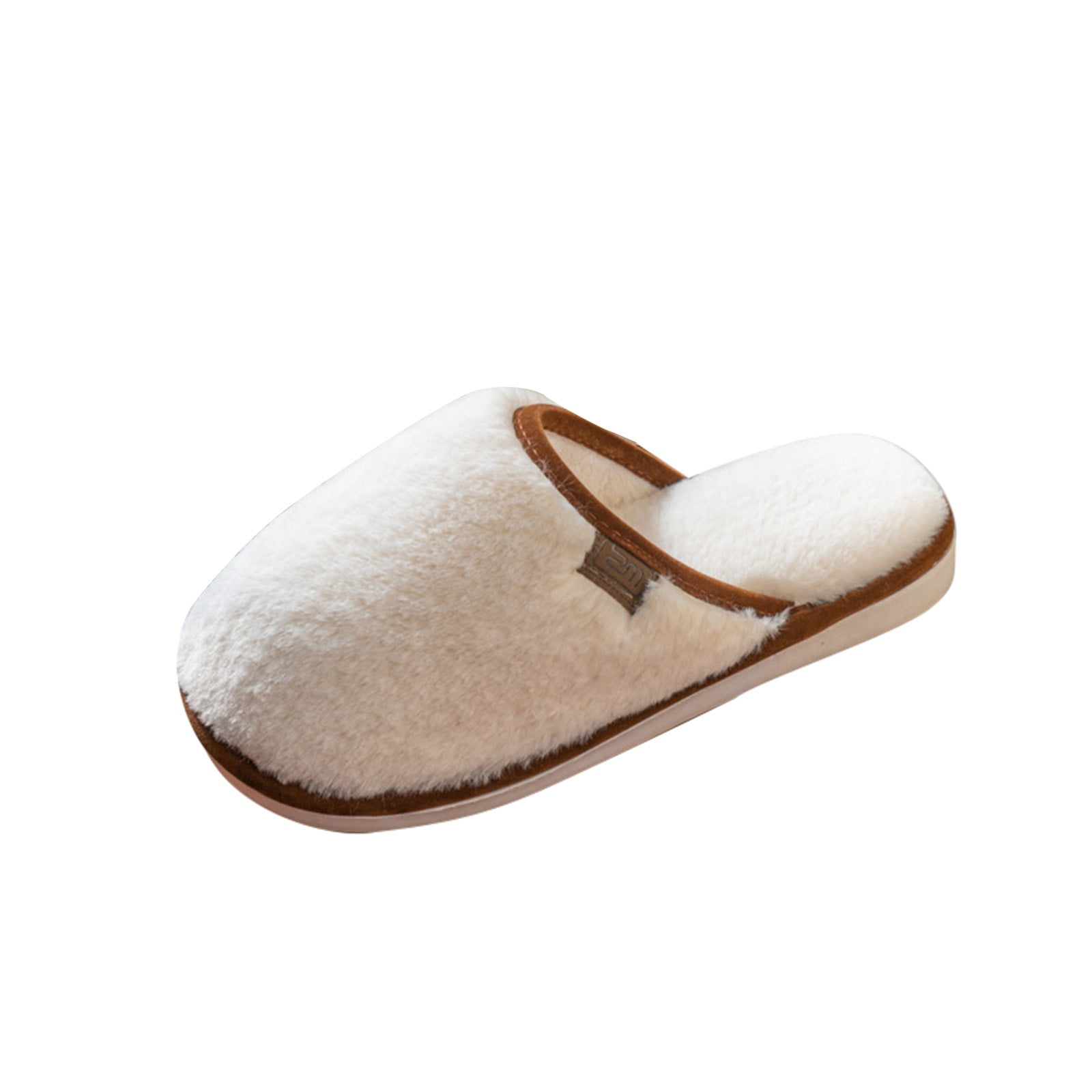 Wide Width Slippers for Women Autumn Closed Toe Slippers Couple Style ...