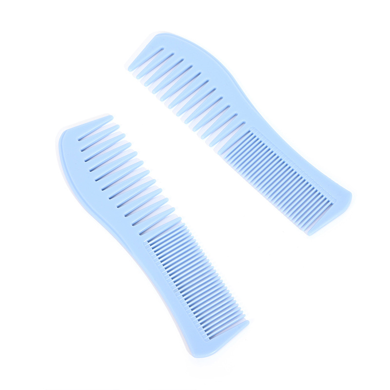 Wide-toothed hair trimming and hair care comb for both dry and wet use ...