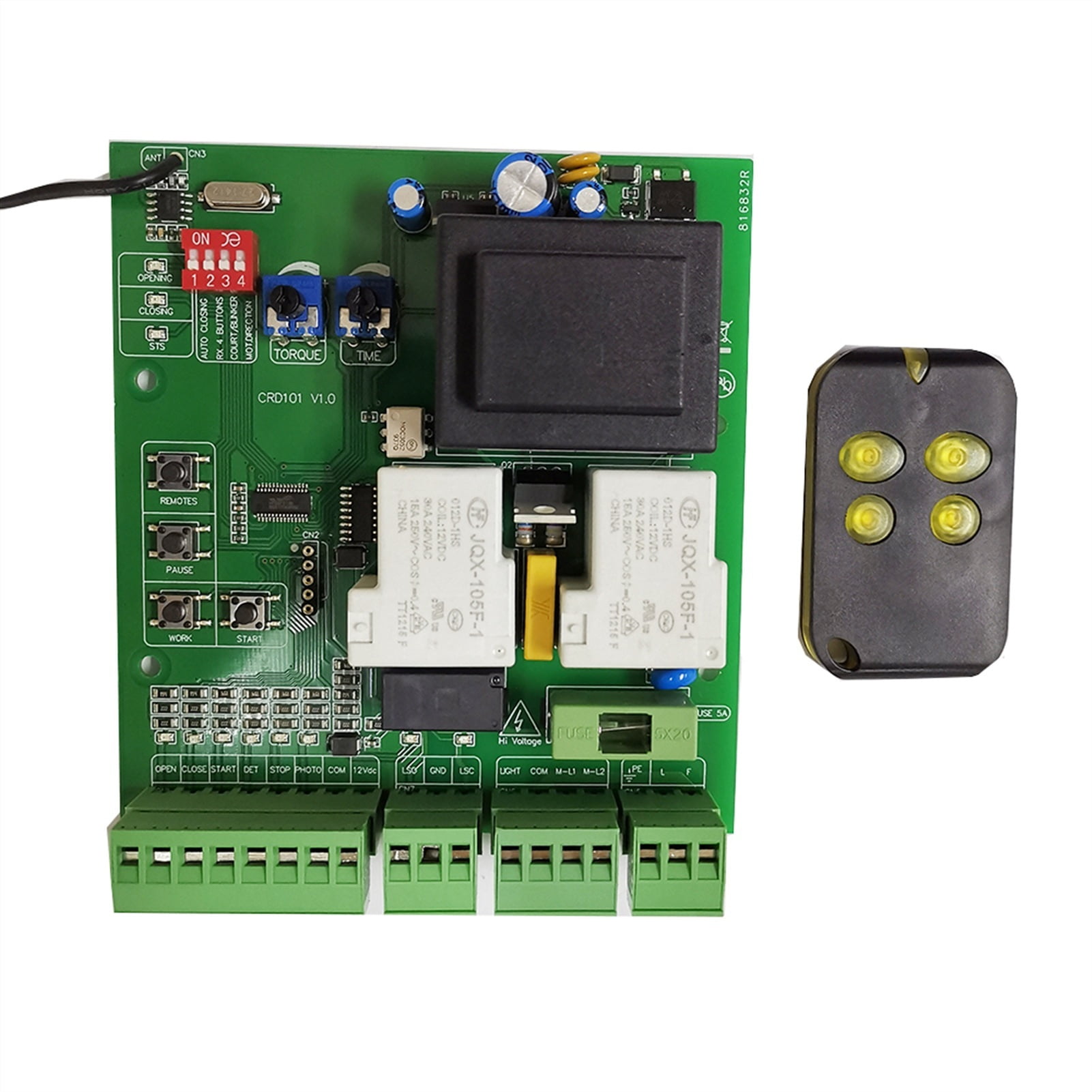 Wide use sliding gate opener motor control unit PCB controller circuit ...