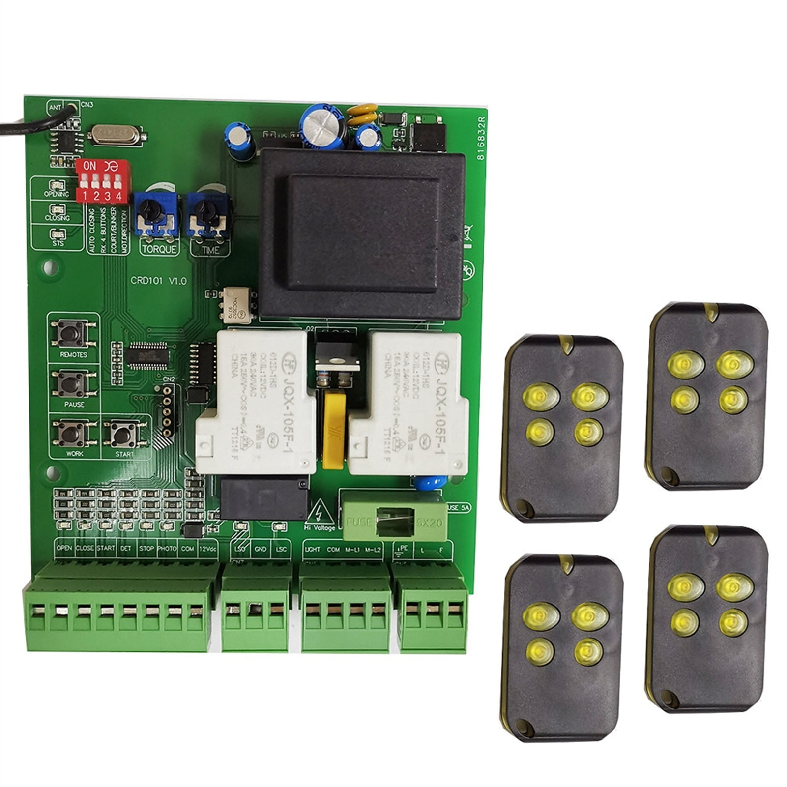 Wide use sliding gate opener motor control unit PCB controller circuit ...