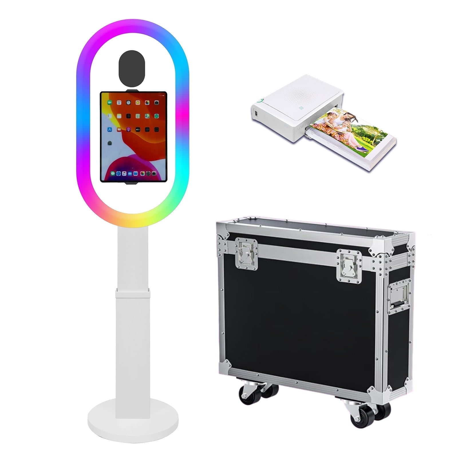 WideMeet 10.2" 11" 12.9" iPad photobooth stand Selfie Machine with ...