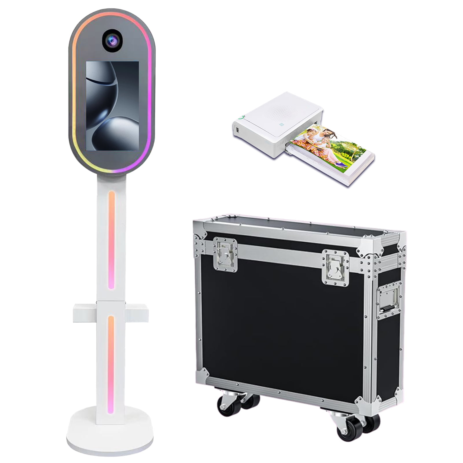 WideMeet 15.6inch Touch Screen Selfie Mirror Photo Booth Remote Control ...
