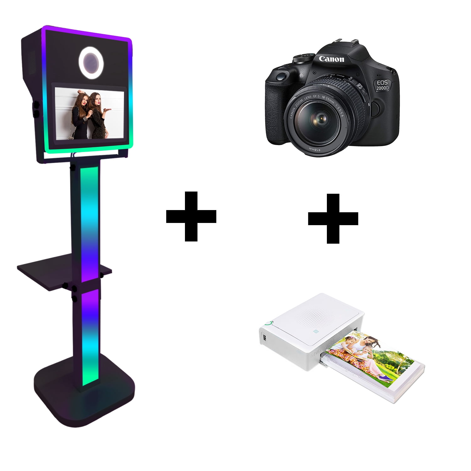 WideMeet Party Events Wedding Photobooth Machine 15.6inch Touch Screen ...