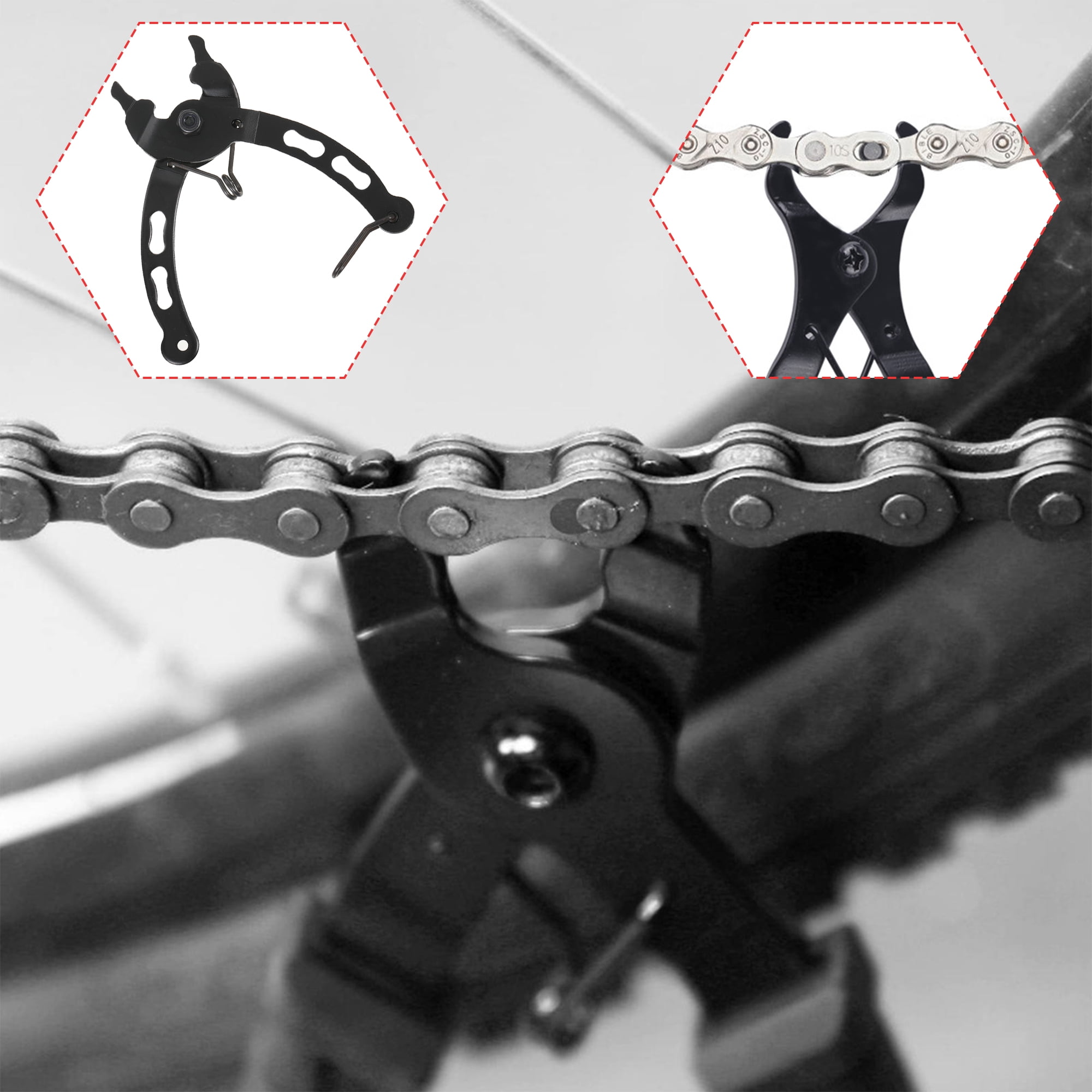 Widealiff 3pieces Bike Chain Quick Clamp Easy Installation And Non ...